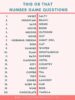 250 Best Numbers Question Game Ideas (2025)