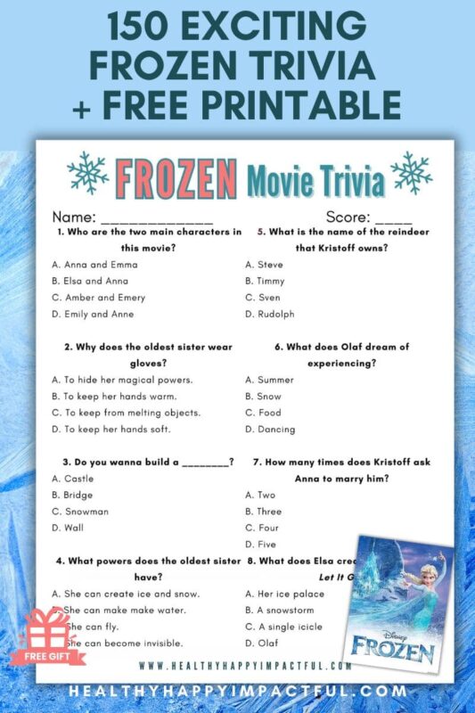 150 Fun Frozen Trivia Questions And Answers (2025)