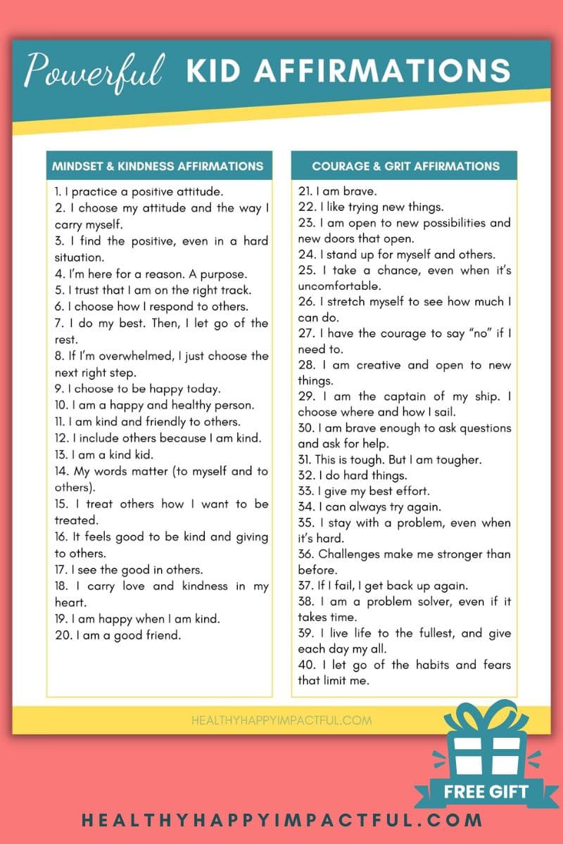 150 Positive Words Of Encouragement For Kids (Empower 2025)