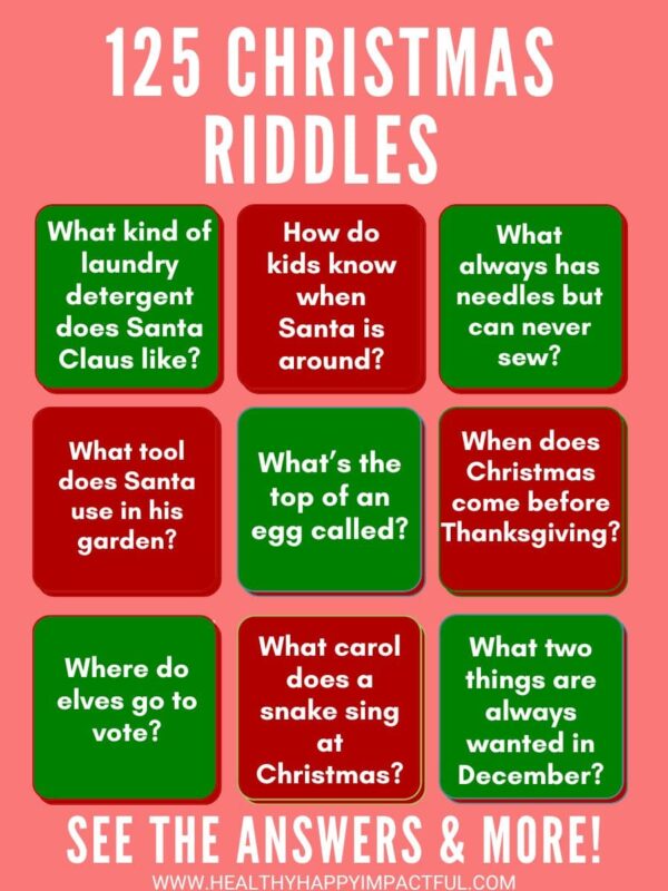 125 Jolly Christmas Riddles to Keep Everyone Guessing (And Laughing!)