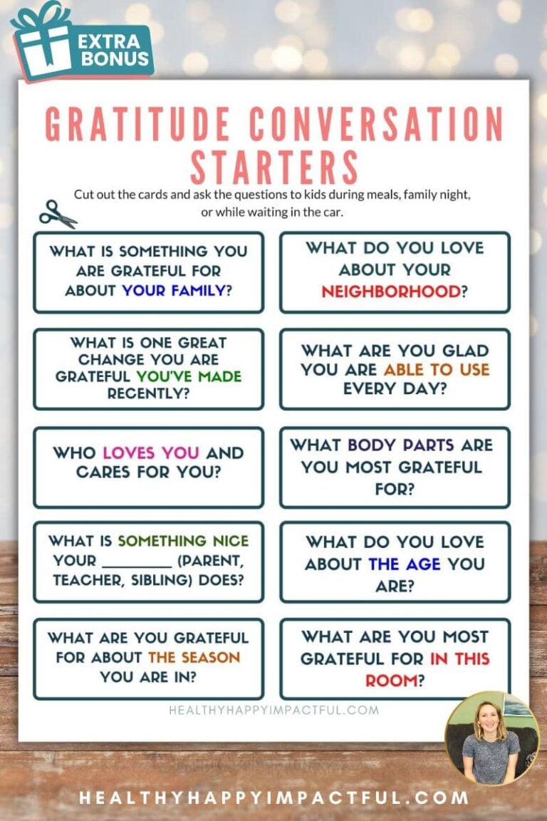 40 Easy Gratitude Activities for Kids They'll Love (Free Printables)