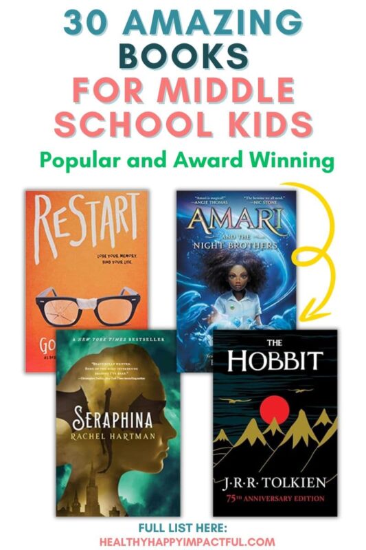 30 Best Books For Middle School Boys & Girls (Ages 11, 12, & 13 ...