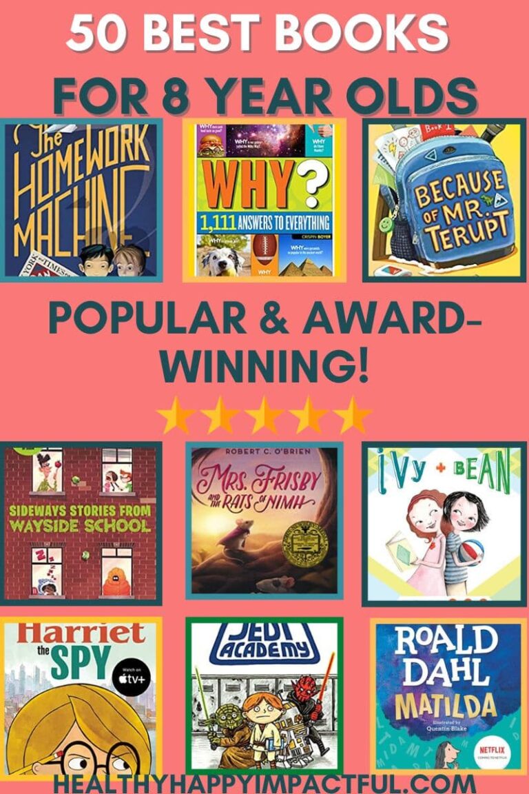 What Books Are Good for 8 Year Olds? 50 Best Stories To Read in 2025