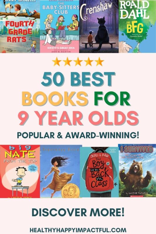 50 Most Engaging Books for 9 Year Olds in 2025