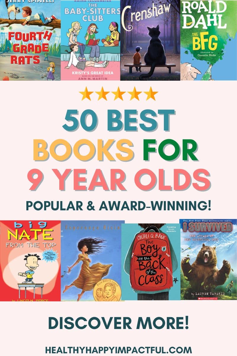 50 Most Engaging Books for 9 Year Olds in 2025