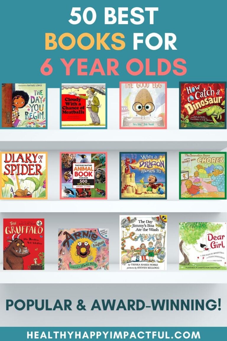 What Books Are Good for 6 Year Olds? 50 Best Reads in 2026 - Healthy ...