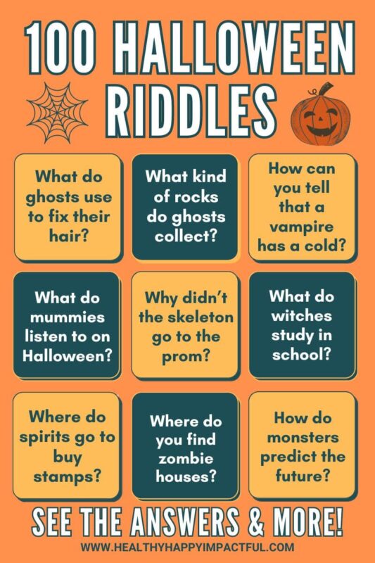 100 Ghoul-larious Halloween Riddles & Jokes For Kids (2026)