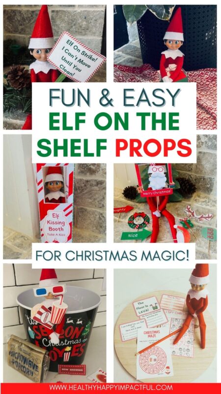 Make Elf on the Shelf Magic Easy: 17 Printable Props to Keep Kids ...